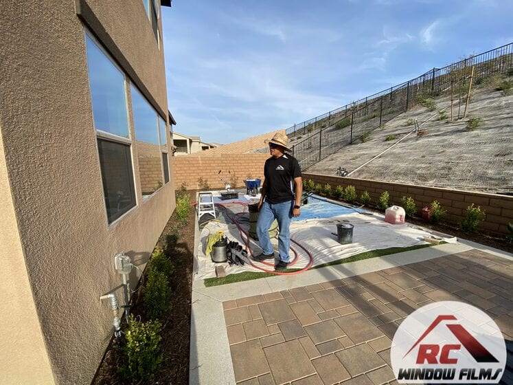 How to stop window reflection from burning turf