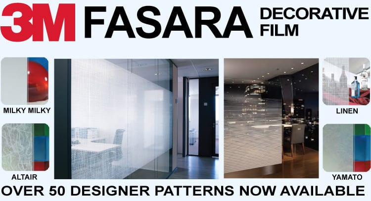 3M FASARA GLASS FINISHES