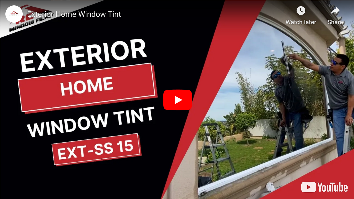 Sentinel Plus Exterior Window film - RC Window Films